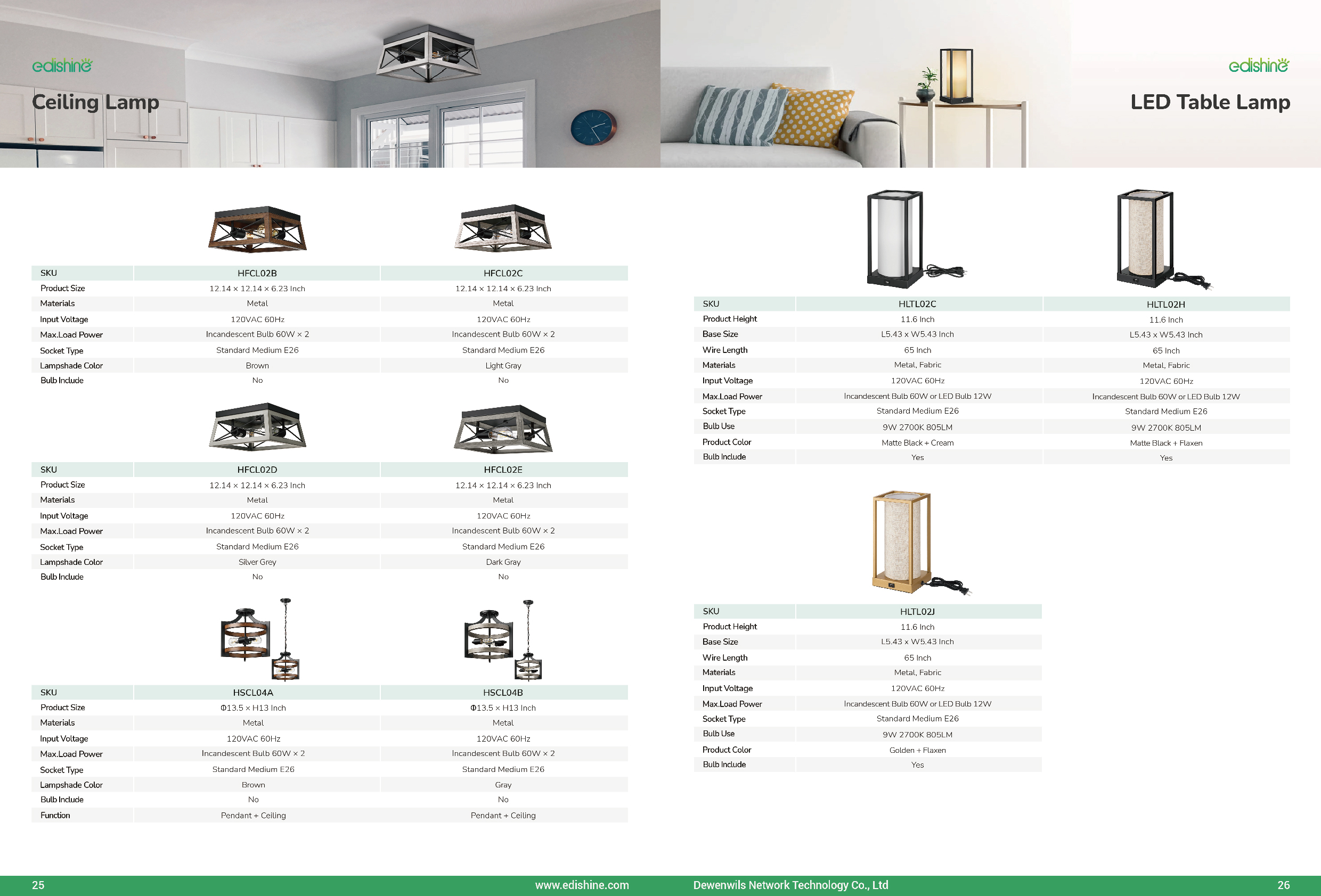 Lighting Catalog – dewenwilshome.com